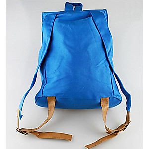 MIUNIKO Unisex Anime Cosplay Tony Chopper Blue Canvas School Backpack One Piece Shoulder Bag