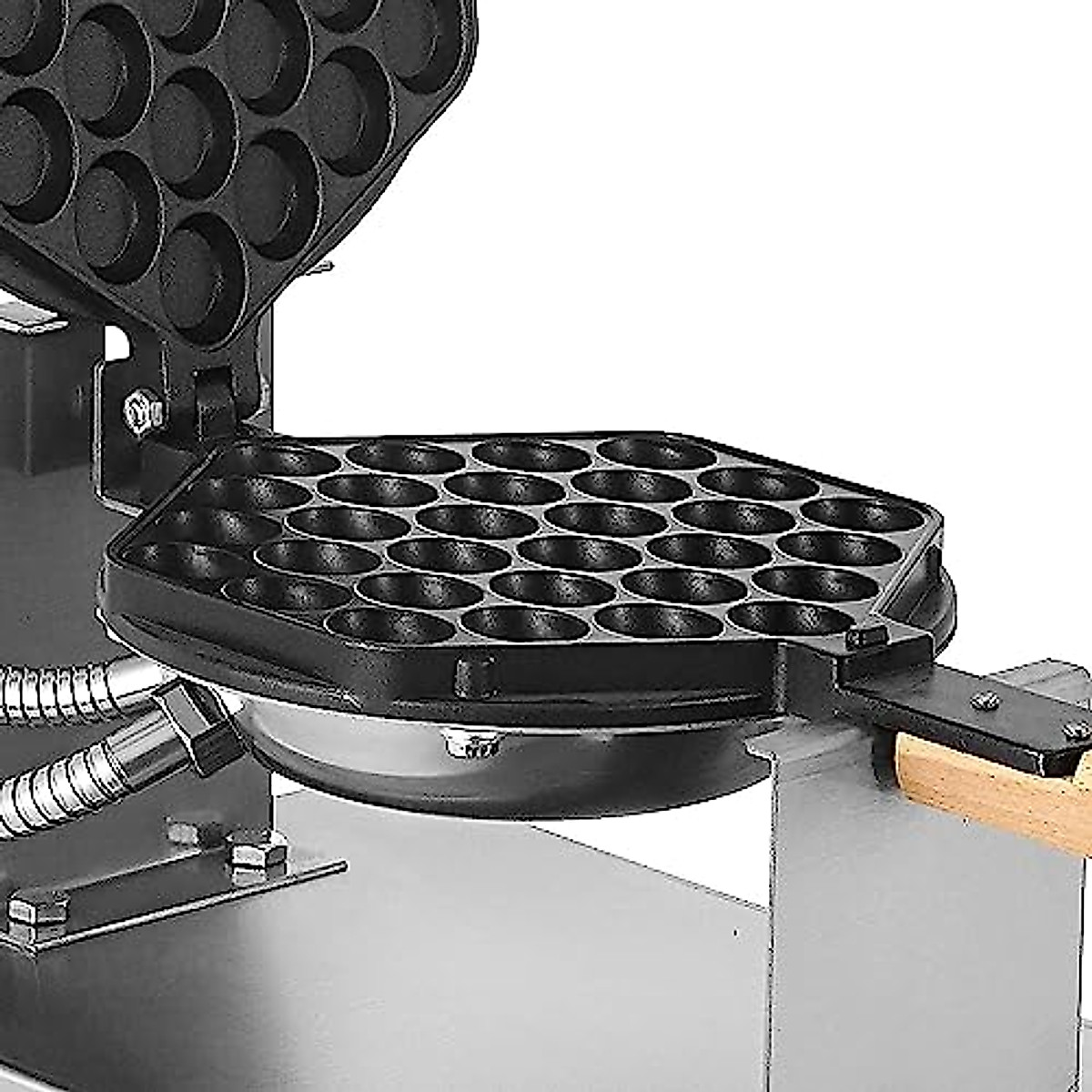 Bubble Waffle Maker, Commercial Waffle Maker, Electric Egg Cake Machine, Nonstick Electric Waffle Maker Machine, 30PCS Electric Egg Cake Machine, Temperature 50-250℃