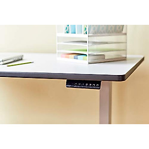 Safco ProductsProfessional Steel Mesh Onyx 2 Tray, 6 Sorter Desktop Organizer - Durable, Stylish Product for Home, Office and Classroom Organization- 13.75"L x 11.5"W x 13"H