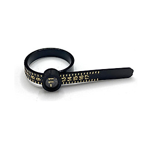 [2-Pack]Elfstone Ring Sizer Measuring Tool Reusable Finger Size Measuring Set (USA Rings Size)