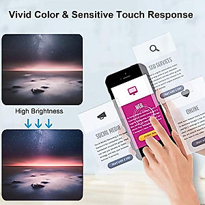 for iPhone 8 Plus Screen Replacement Black 5.5 Inch, Diykitpl 3D Touch LCD Digitizer Display for iPhone 8 Plus, with Repair Tools Kit for A1864,A1897,A1898 Glass Screen