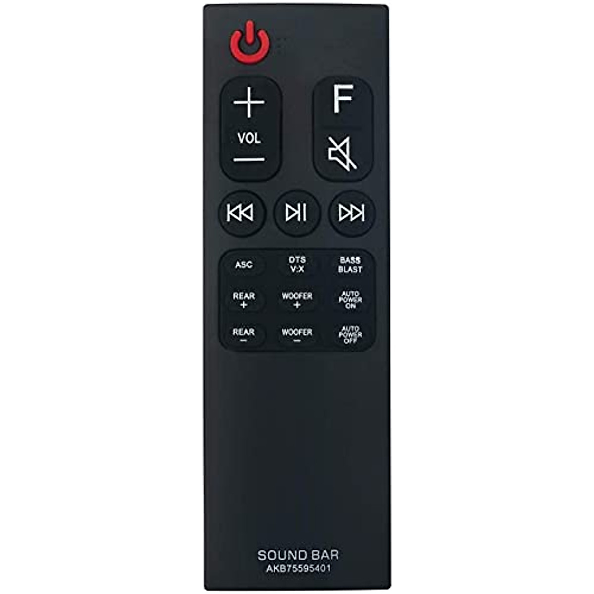 Replacement Remote Control for LG SK5Y SK5R SL4Y SL5Y Soundbar