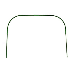 BEAMNOVA Garden Netting Mesh Greenhouse Hoops for Raised Beds Row Cover Barrier Support Frame Cover Climbing Plants Stakes with Clips for Outdoor Vegetable Tomato Vines DIY