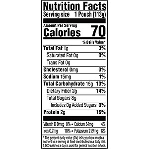 Plum Organics Mighty Food Group Blend Organic Baby Food Meals [12+ Months] Strawberry, Banana, Greek Yogurt, Kale, Amaranth & Oat 4 Ounce Pouch (Pack Of 6) Packaging May Vary