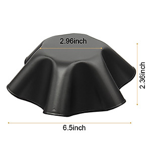 4Pcs Tortilla Maker Nonstick Taco Shell Maker Salad Bowl Carbon Steel Baking Molds for Kitchen