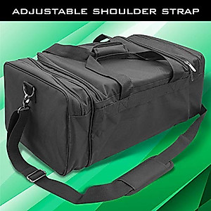 CASEMATIX Protective Travel Case Compatible with Xbox Series X & S Console, Controllers, Games and Other Accessories - Impact-Absorbing Foam Carrying Case with Customized Interior & Shoulder Strap