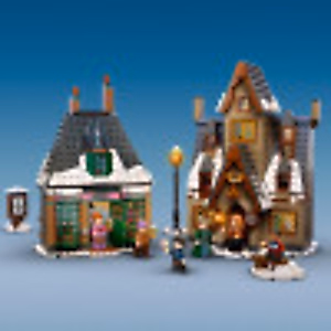 LEGO Harry Potter Hogsmeade Village Visit 76388 Building Toy, 20th Anniversary Set with Collectible Golden Ron Weasley Minifigure, Birthday Gift for Idea for Kids, Girls and Boys Ages 8+