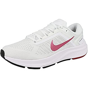 Nike Womens Air Zoom Structure 24 Running Trainers DA8570 Sneakers Shoes (UK 5.5 US 8 EU 39, White Pink Prime 103)