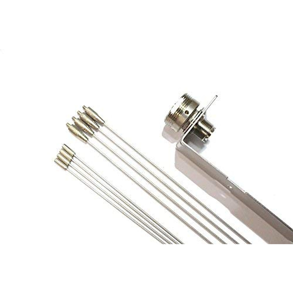 Nagoya GPK-01 Ground Plane Kit for NMO Mounts - 21" Radials, SO-239 Connector, for Base/Field Use - Durable & Easy Installation on 2" Pole/Mast