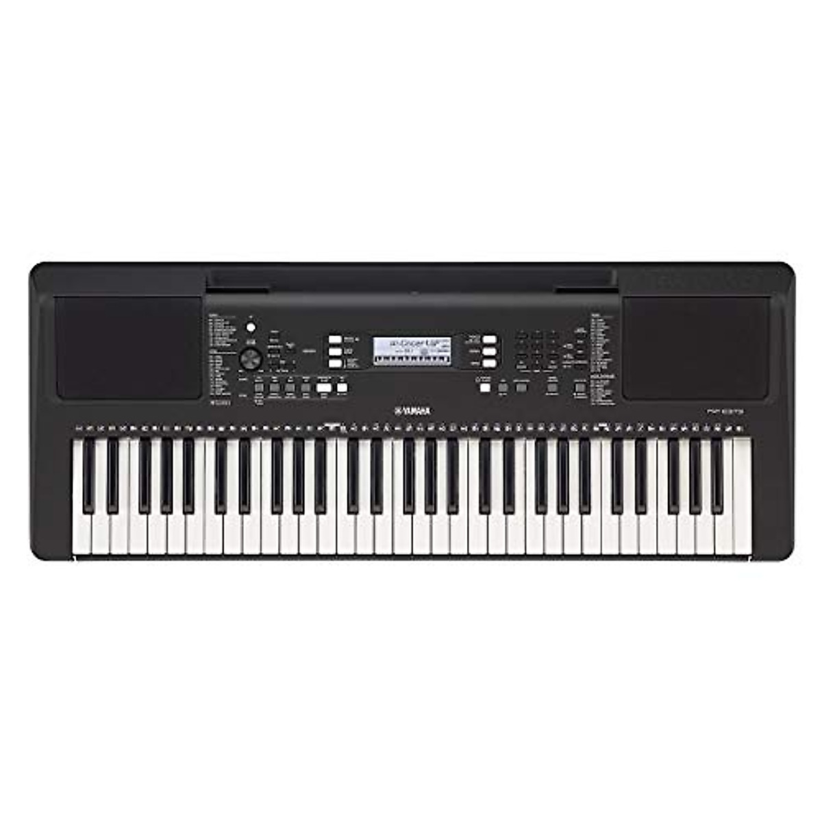Yamaha PSRE373 61-Key Touch Sensitive Portable Keyboard with PA130 Power Adapter
