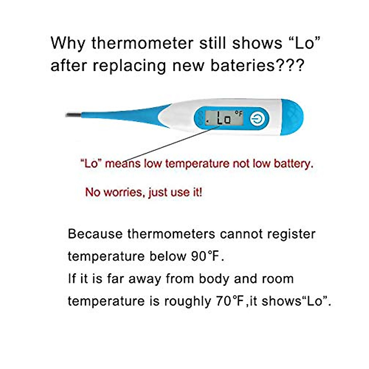 【5-Year Warranty】SURPOWER CR1225 3V Battery for Thermometer CR 1225 -10 Pack