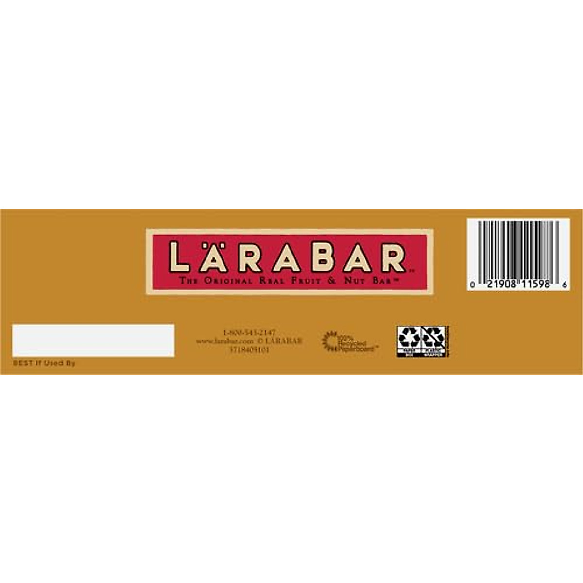 Larabar Peanut Butter Chocolate Chip, Gluten Free Fruit & Nut Bar, 18 Ct