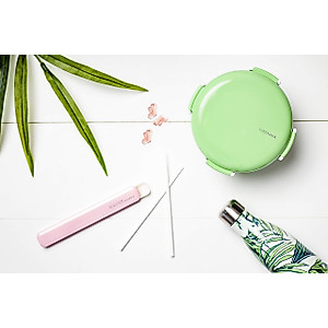 Chopsticks and Case from TAKENAKA (Candy Pink)