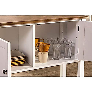 Hillsdale Furniture Server White