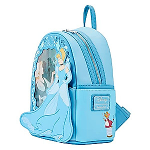 Loungefly Disney Cinderella Lenticular Princess Series Mini Backpack