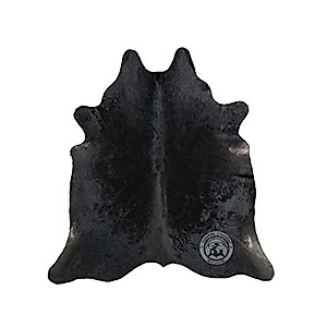 Sunshine Cowhides Genuine Dark Chocolate Brown Cowhide Rug 6 x 7-8 ft. 180 x 240 cm