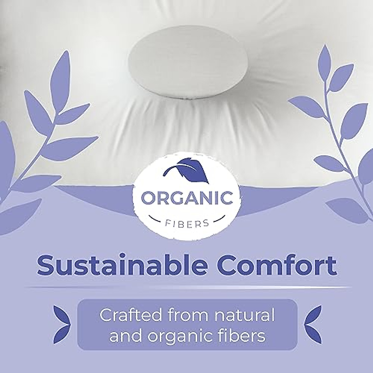 Jestik Oval Center Cervical Pillows: Neck & Cervical Orthopedic Pillows for Back and Side Sleepers - Posture Pillow with Ergonomic Oval Center for Shoulder, Back, and Neck Pain Relief (Petite)