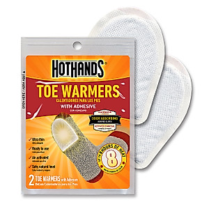 HotHands Toe Warmers - Long Lasting Safe Natural Odorless Air Activated Warmers - Up to 8 Hours of Heat - 72 Pair