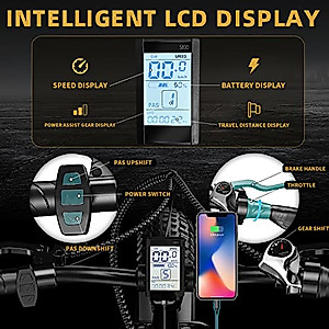 EUY Folding Electric Bike for Adults,48V18Ah/16Ah Removable Lithium Battery, 750W Motor 30MPH Electric Bicycle, 20" Fat Tire Electric Commuter Beach Snow Bicycle,Shimano 7-Speed,Dual Shock Absorber