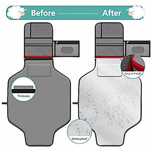 Smart eLf Large Portable Diaper Changing Pad for Newborn, Travel Changing Station with Detachable Waterproof PEVA Mat - Perfect Baby Shower Gifts