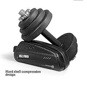 WILD MAN Waterproof Hard Shell Front Frame Bike Bag Large Capacity for Cycling Accessories Storage Suit for Road Mountain Cycling