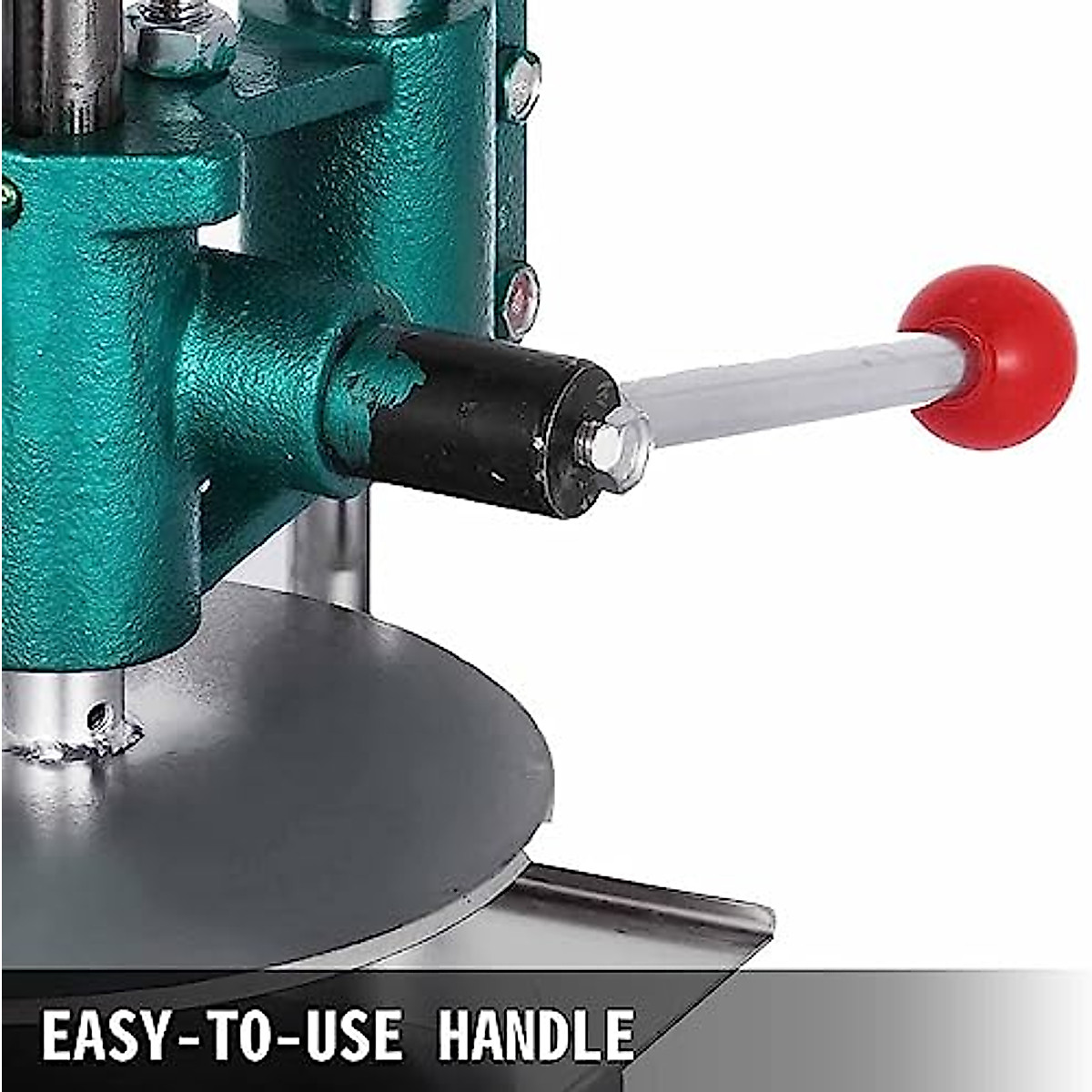 Manual Stainless Steel Dough Sheeter Pasta Maker, 20cm/7.87inch Household Pizza Pastry Press Machine with Cast Iron Base, for Commercial or Family