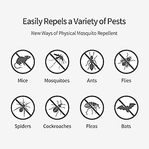 WTHSY Ultrasonic pest Repeller 6 Pack, Ultrasonic Mosquito Repellent, Repels Mosquitoes,mice,Flies,Cockroaches, 6pack, Plug and Play,Multifunctional pest Repeller