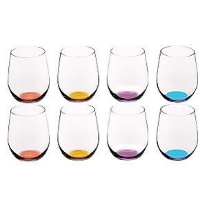 Riedel The O Wine Tumbler Happy O, Set of 8