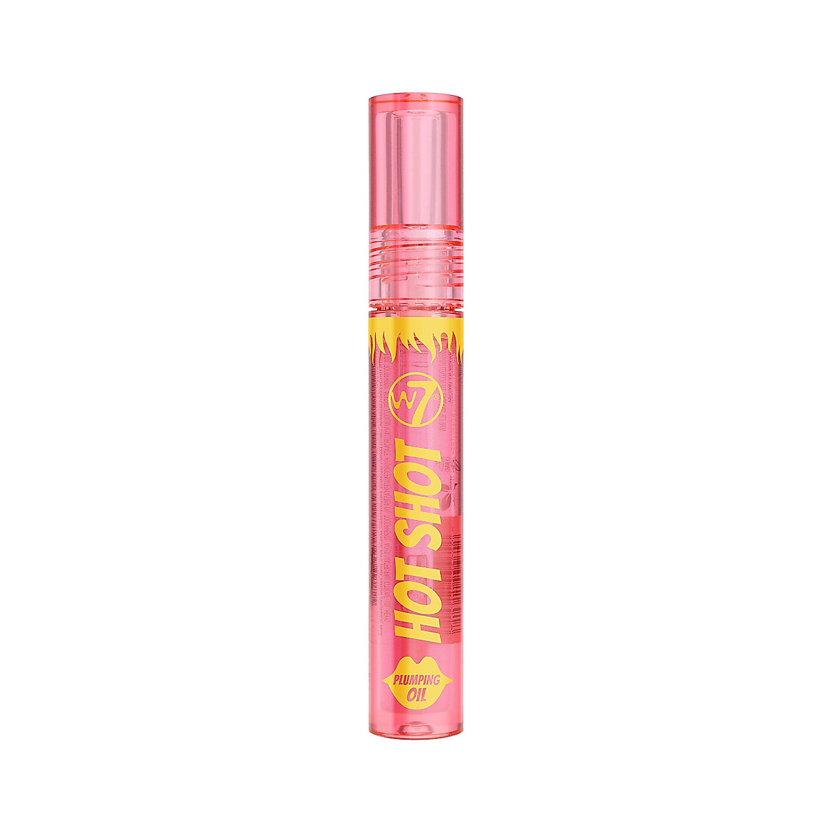 W7 Hot Shot Plumping Oil - Enhancing & Repairing Plump Effect For Fuller Lips - Clear & Soft, Natural, Everyday Lip Care