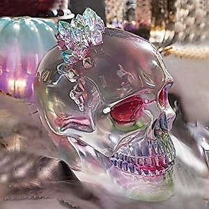 Skull Mold, Funstorm 3D Skull Silicone Molds for Resin, with Exact Detail, Upgraded Skull Epoxy Resin Molds for Candle Making, Resin Casting Art Crafts Home Decor, Outdoor, Holiday Decor