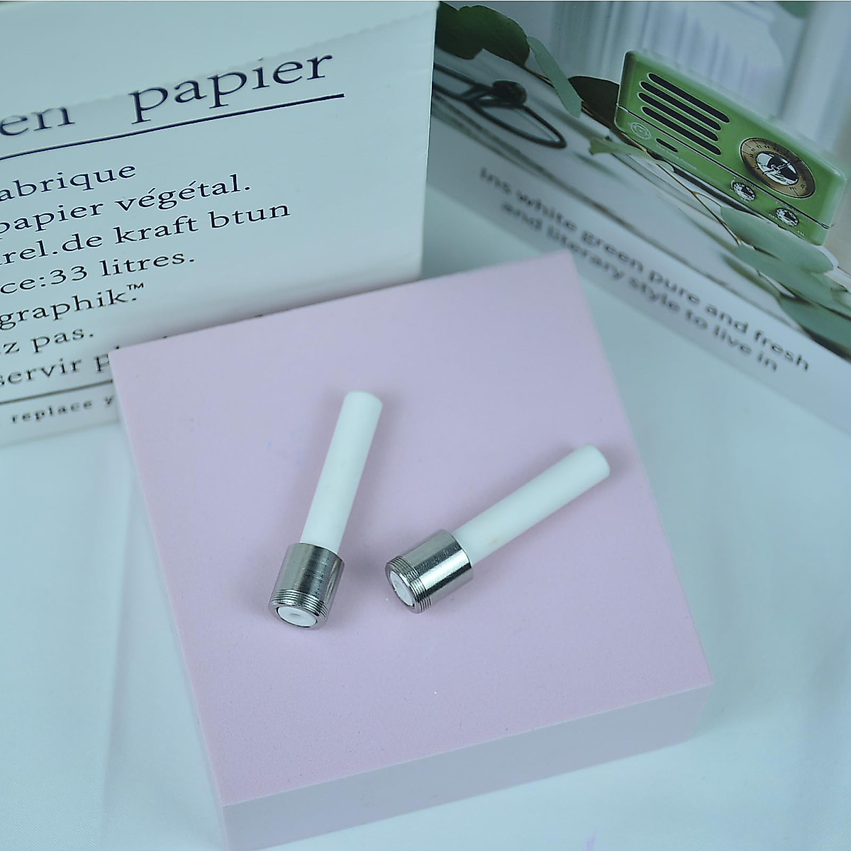 2pcs Packs Ceramic Sand Blaster Tips - Replacement Head 12mm