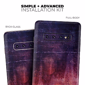 DesignSkinz Abstract Fire & Ice V6 Protective Vinyl Decal Wrap Skin Cover Compatible with The Samsung Galaxy S20 (Screen Trim & Back Glass Skin)