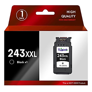 Top Ink Ink Cartridge Replacement for Canon 243XXL (Black)