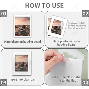 Golden State Art, Acid Free, Pack of 25, 11x14 White Picture Mats Mattes with White Core Bevel Cut for 8x10 Photo + Backing + Bags