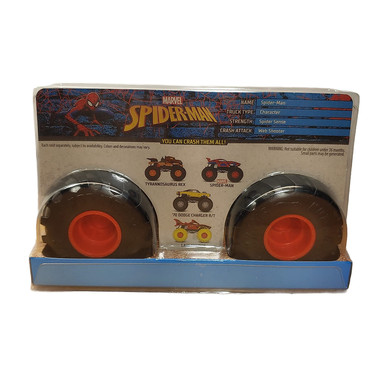 Hot Wheels Monster Trucks Spider-Man, 1:24 Scale die cast 2021