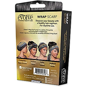 Evolve Wrap Scarf - Tribal Print MULTI-COLORED