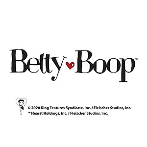 Betty Boop Heart Logo Set of 3 Glossy Laminated Bookmarks