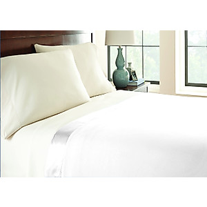 Thermee Micro Flannel Full/Queen-Size All Seasons Lightweight Sheet Blanket, Machine Wash & Dry, No Pilling, 90Lx84W, Snow, THRBKFQSNO