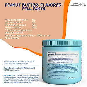 ZenBites MediSnacks Pill Pouch Paste for Dogs Capsule (150 Servings) Peanut Butter Flavoured Immune and Digestive Support to Conceal Medication for Dogs Natural Soft Dog Treats 10.6oz