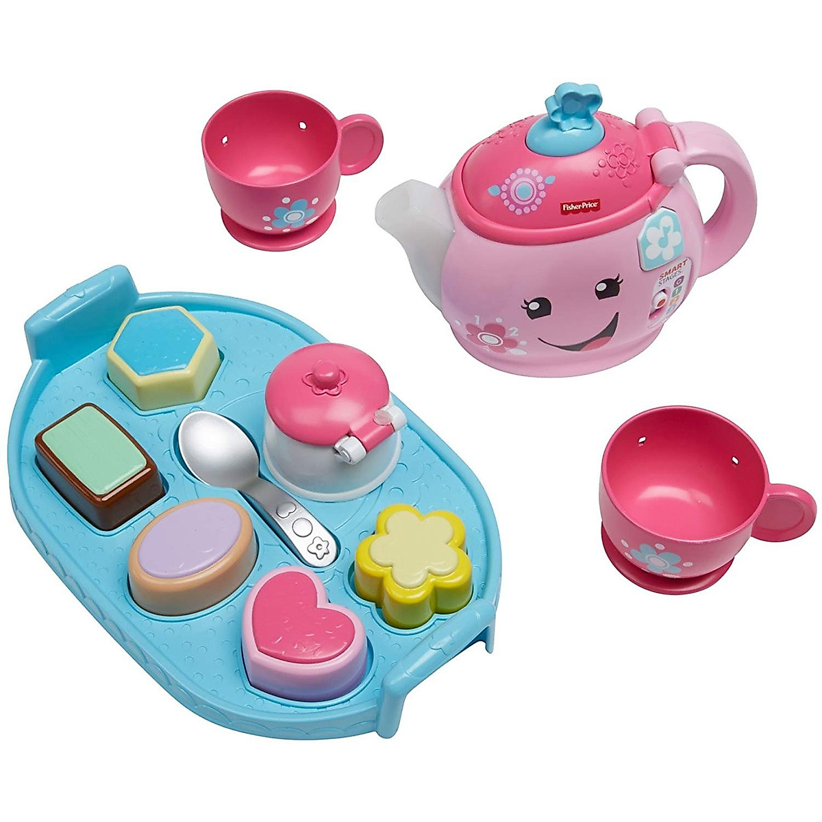 Fisher-Price Laugh & Learn My Smart Purse Bundled with Fisher-Price Laugh & Learn Sweet Manners Tea Set