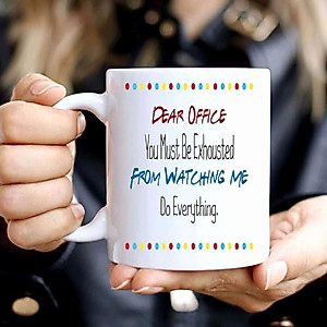 Sarcasm Gift for Secretary Clerks, an Ideal Housewarming Present for Women Humor, Sarcastic Quote on 11 Oz White Ceramic Coffee Mug