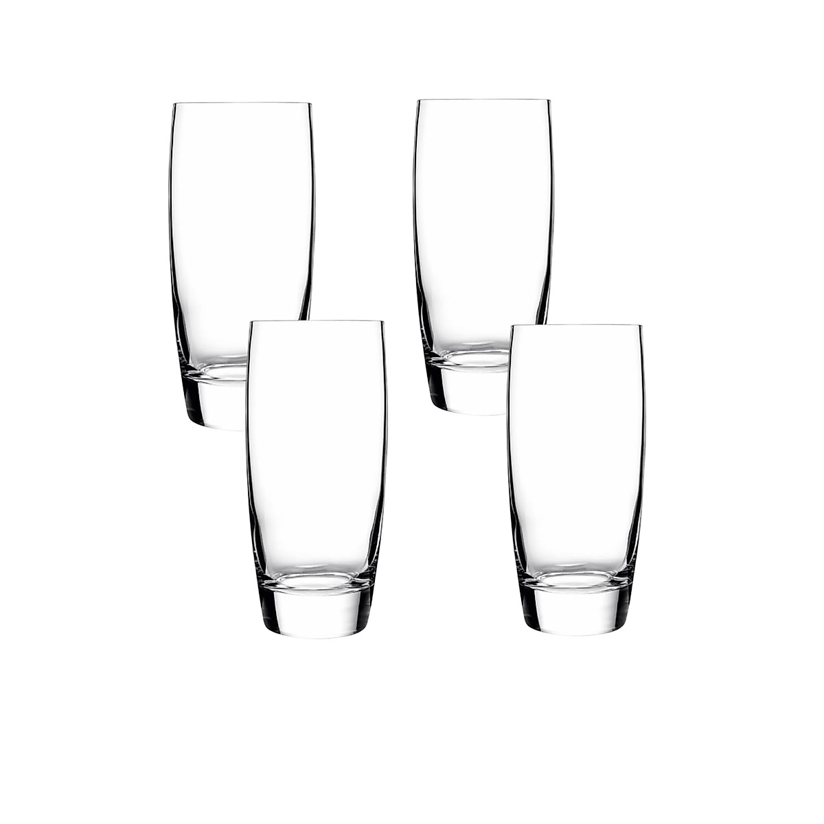 Luigi Bormioli Michelangelo 20 ounce Beverage Glass, Transparent Glass, Set of 4