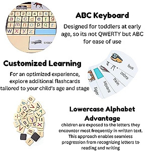 BEKILOLE My First Laptop Montessori Toddler Toys Perfect Toy Gifts 3 4 5 6 7 8 Boys Girls Birthday Gift, Fun Learning Preschool Learning Activities