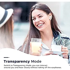 Wireless Earbuds Air ProWireless Bluetooth 5.3 Headphones Noise Cancelling Fast Charging IPX7 Waterproof Ear Buds Stereo Earpods Sports in-Ear Earphones for iPhone/Android/Samsung Earbuds