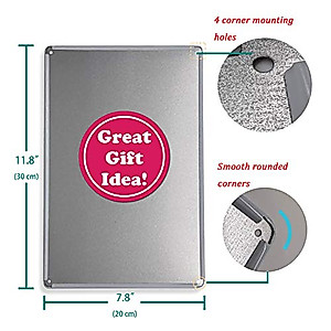 ZYPENG Tin Sign Retro Style Aloha Hawaii Bar Room Metal Sign Home Wall Decor 8 x 12 inches