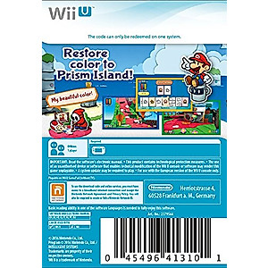 Paper Mario: Color Splash - Wii U Standard Edition
