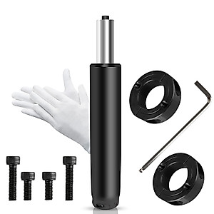 Office Chair Cylinder Replacement with Removal Tool-5.5 inches Adjust Heavy Duty Gas Lift Cylinder,Smooth,Noiseless(1000Lbs),Universal Size Fits Most Office Chair