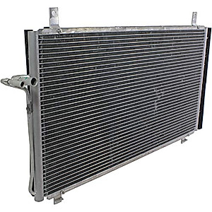 Kool-Vue A/C Condenser Compatible with 2003-2009 Nissan 350Z With Receiver Drier Aluminum Core NI3030149
