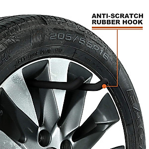 Wallmaster Wall Mounted Hanger 4-Pack Heavy Duty Rack Garage Storage & Garage Storage Tool Organizer System Heavy Duty Tools