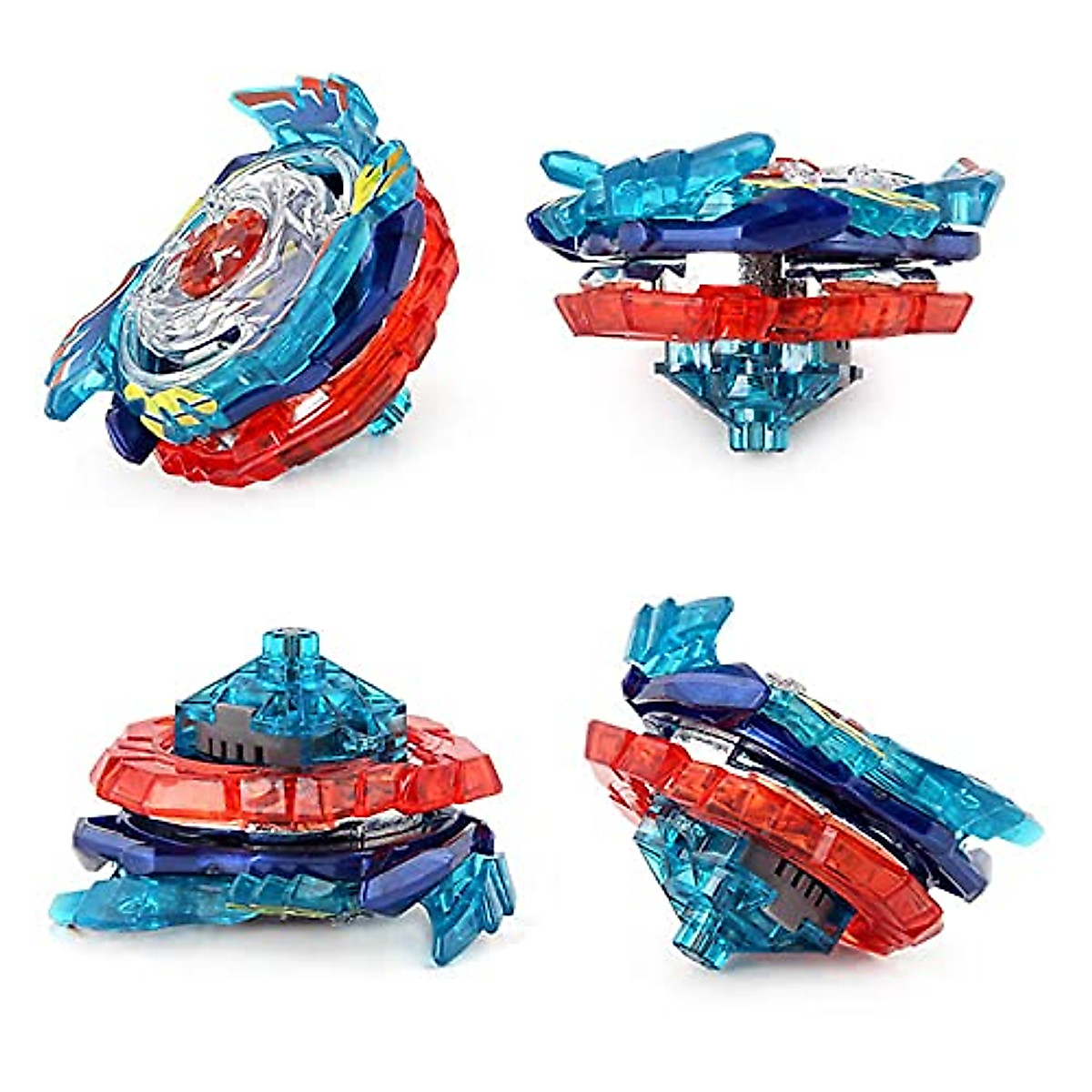 mopogool Battling Tops Burst B-73 Valkyrie.6V.Rb Genesis Valtryek Gyro Toys with Bey Burst Battle Sparking Launcher LR RightLeft Turning and Grip Spin Top Booster Starter Toy